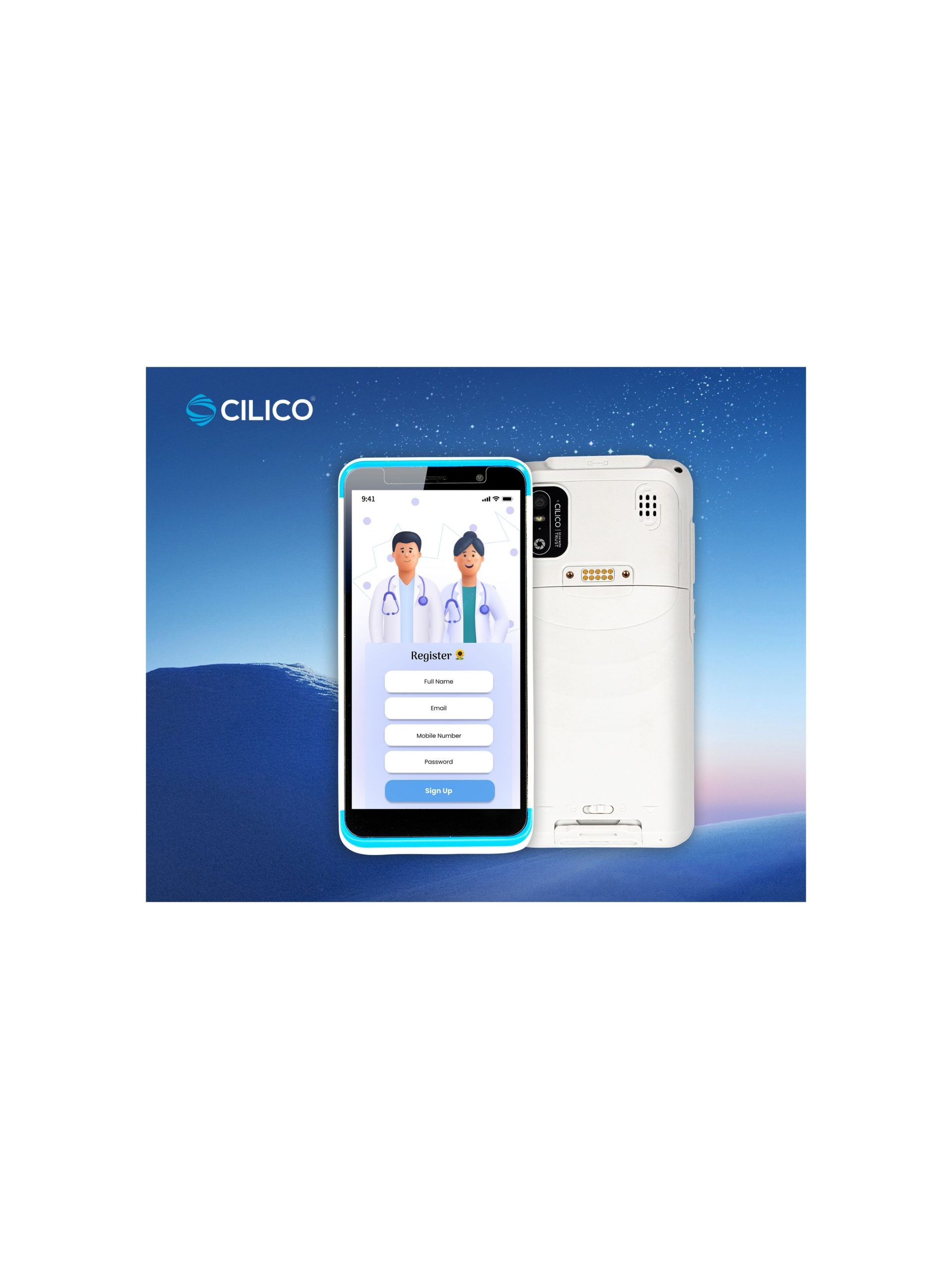 Cilico Aurora C80HC Android Medikal El Terminali – Classis Teknoloji