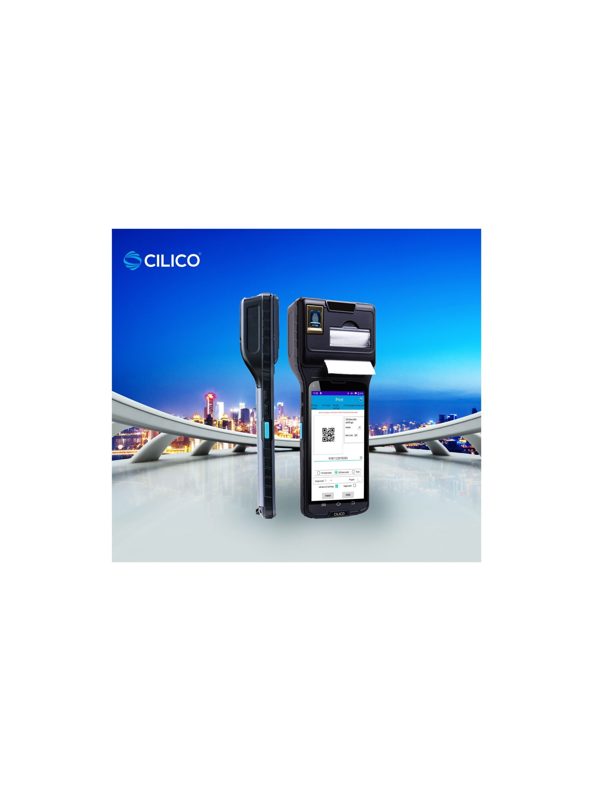 Cilico CM550X Yazıcılı Android El Terminali – Classis Teknoloji